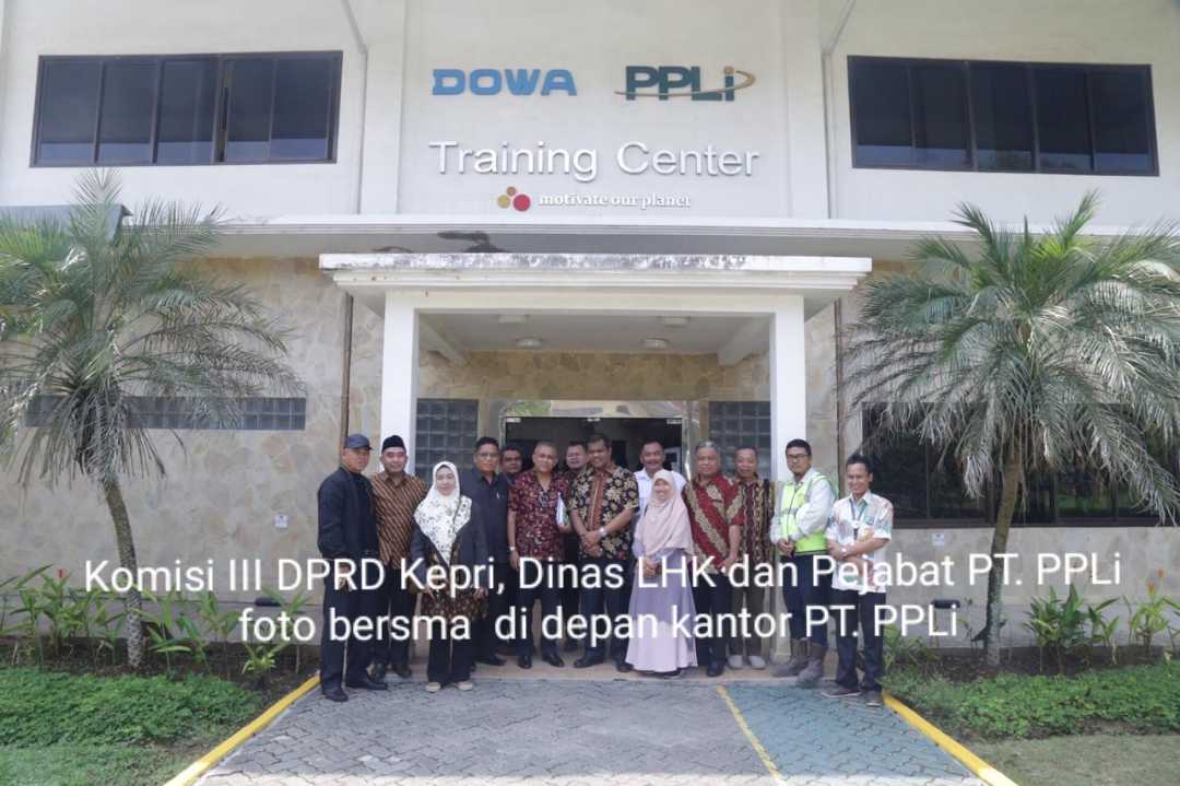 PRIHATIN DENGAN LIMBAH DI KEPRI, KOMISI III BELAJAR PENGOLAHAN LIMBAH ...