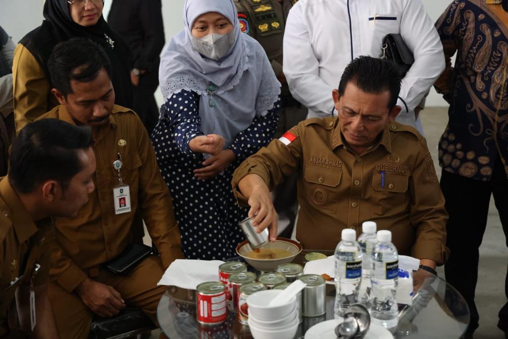 Pusat Sterilisasi Produk Makanan di Batam Center, Ditinjau Gubernur ...
