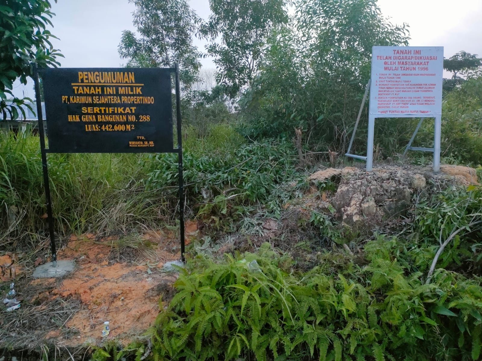 Sengketa Lahan, Sidang Perdana PT.KSP Ditunda Sampai Oktober 2024 ...